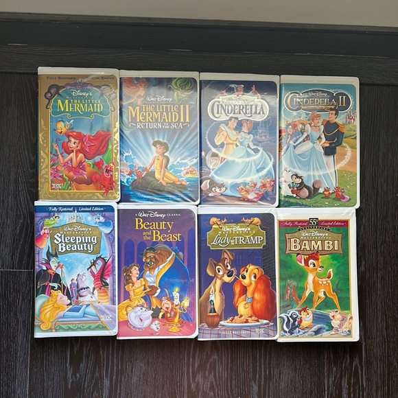Disney | Portable Audio & Video | Disney Vhs Movie Collection | Poshmark